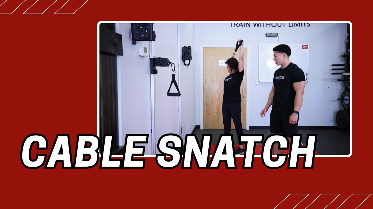 Cable Snatch | Cable Machine Exercise - YouTube
