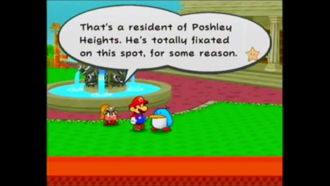 Paper Mario: TTYD - 145 - Chapter 6 - Poshley Heights - YouTube