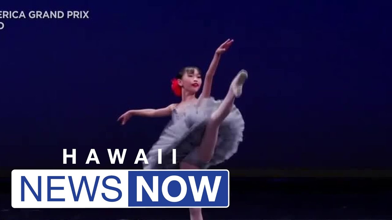 10-year-old ballet prodigy from Hawaii shines on national stage - YouTube