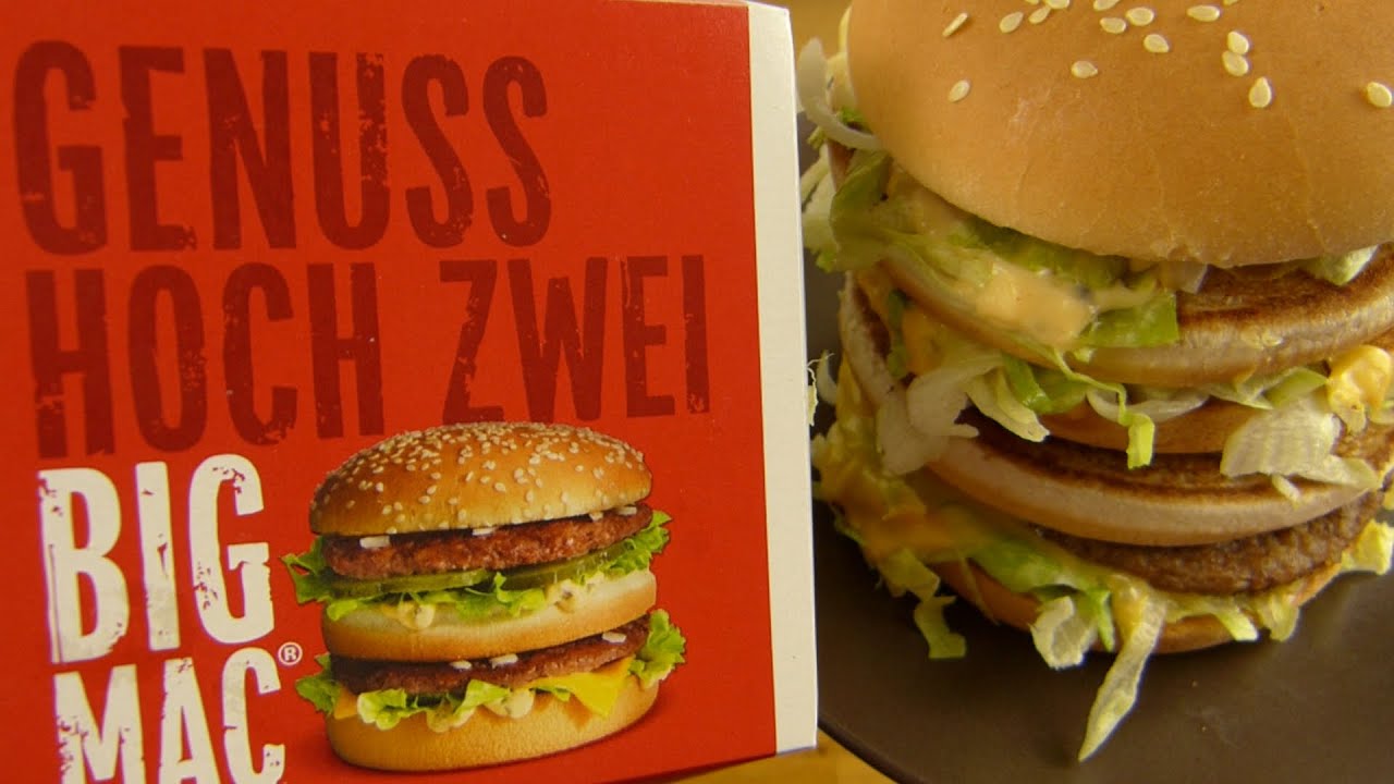 McDonald's - The Double Big Mac - YouTube