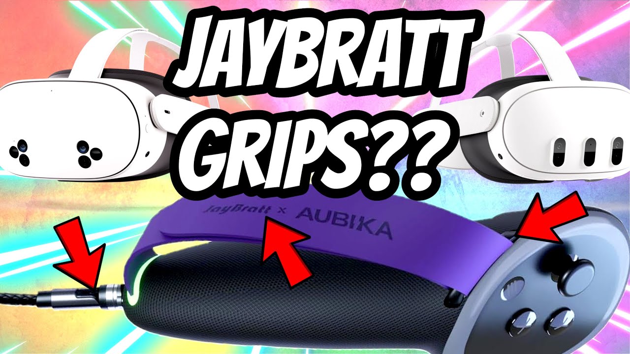 We Got our OWN BRANDED Quest 3 & 3S Controller Grips!! - YouTube