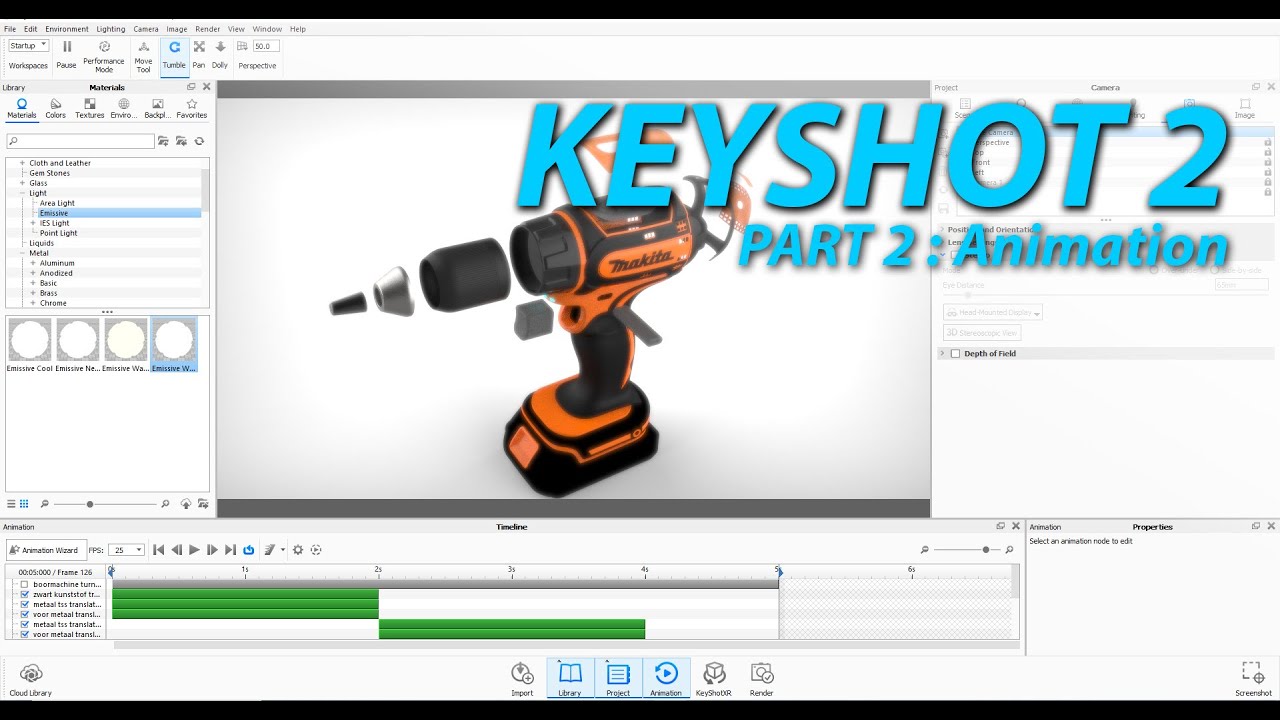 KEYSHOT 2 part 2 - YouTube