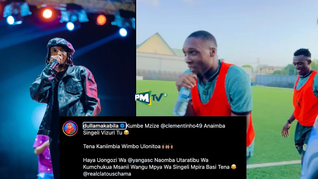 DULLAMAKABILA KAPAGAWA NA KIPAJI CHA MZIZE KWENYE SINGELI,AWAOAMBA ...