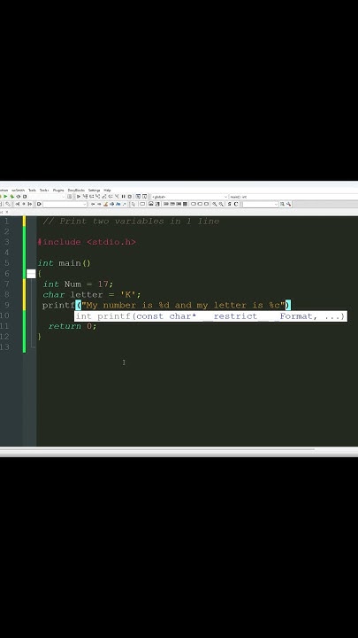 04.1 Print two variables in 1 line - YouTube