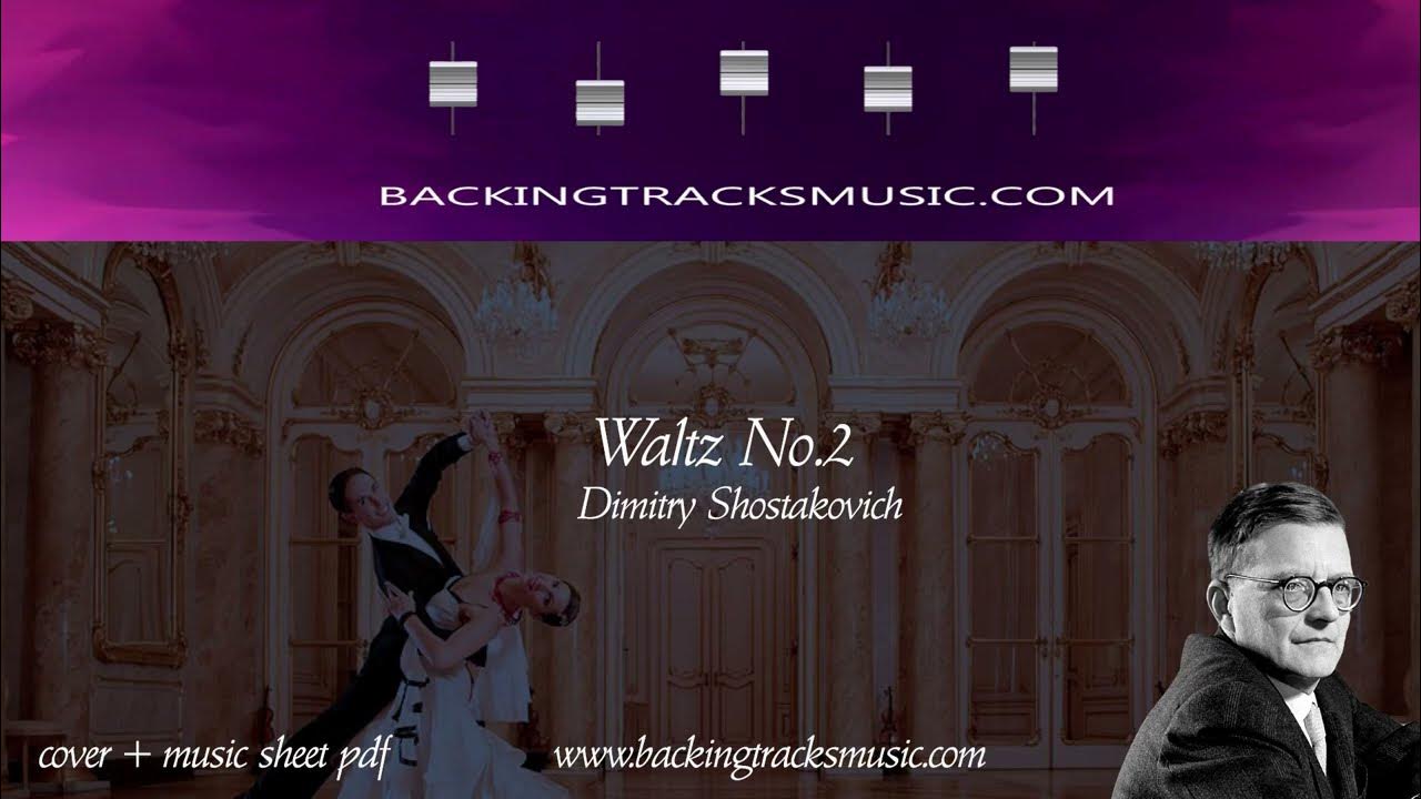 BACKING TRACKS: ""Waltz No. 2" by Dimitry Shostakovich - piano cover ...