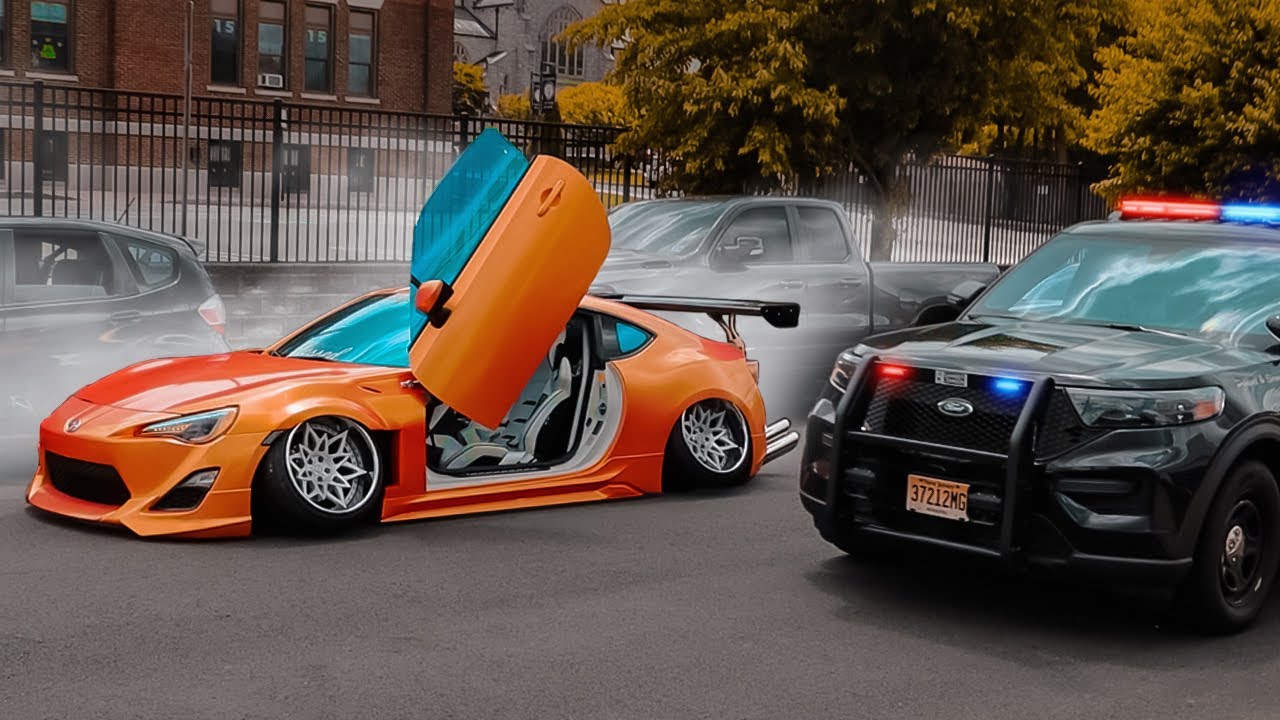 THIS CAMBERED STANCE CAR ATTRACTS EVERY POLICE OFFICER - YouTube