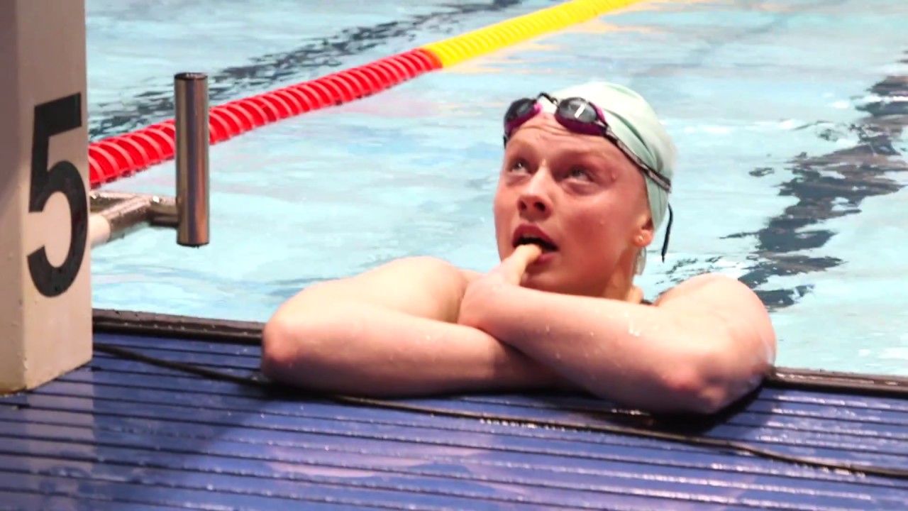 SWIMMING: Georgia Coates relishes competition at #BUCSNationals - YouTube