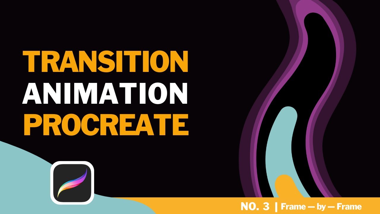 Procreate Transition Animation No. 3, Video Transition Effects | Step ...