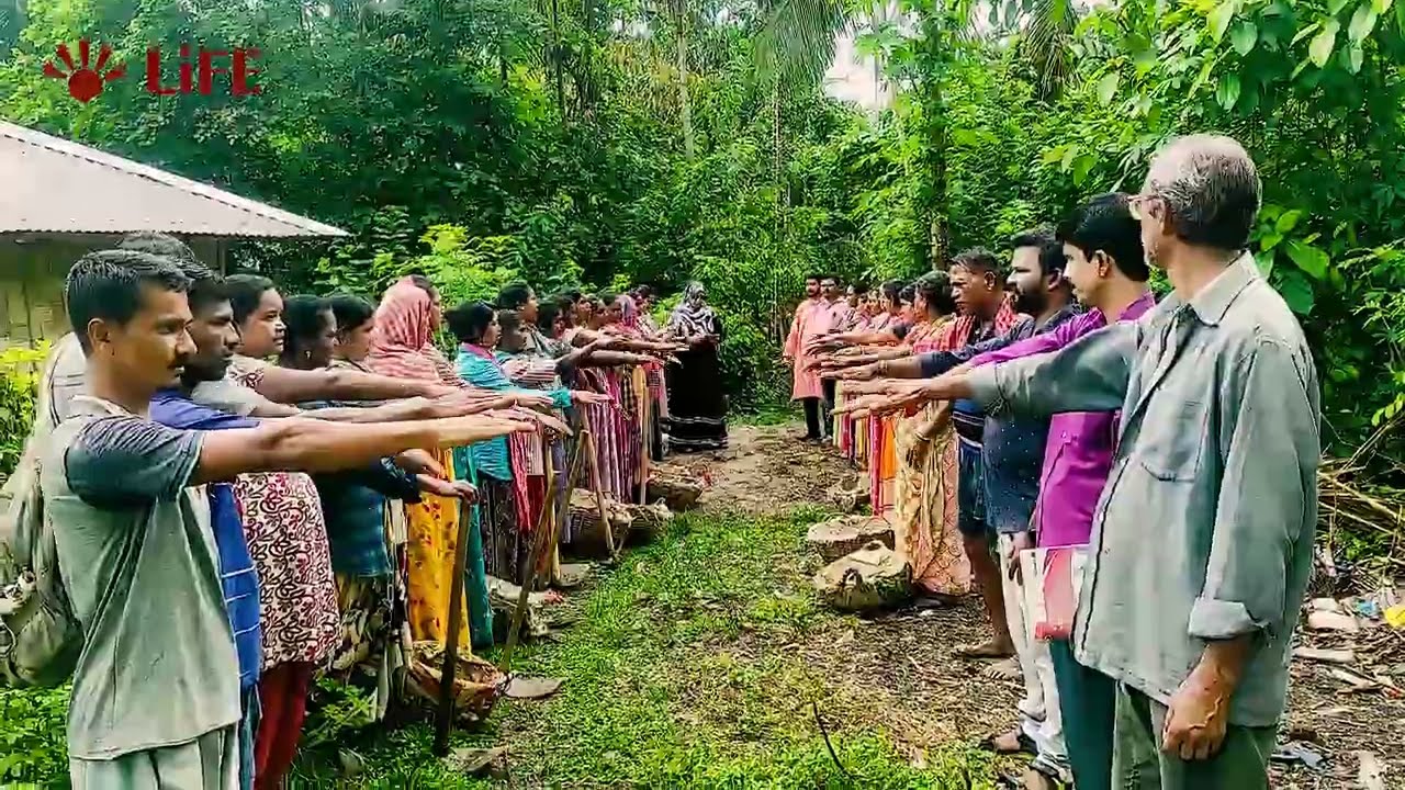 Sankalp on Mission LiFE at MGNREGA work site in Thoraktang (SN-4) under ...