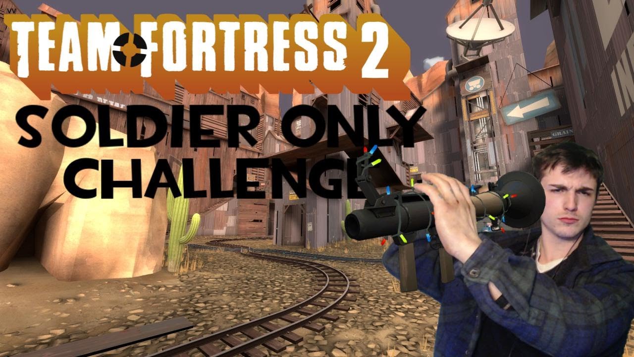TEAM FORTRESS 2! SOLDIER ONLY CHALLANGE DAY 9! Casual TF2 Gameplay ...