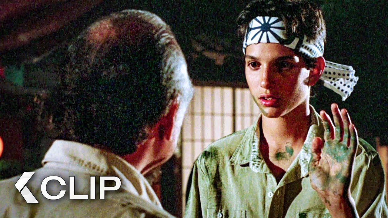 "Show Me Sand The Floor" Scene - THE KARATE KID (1984) - YouTube