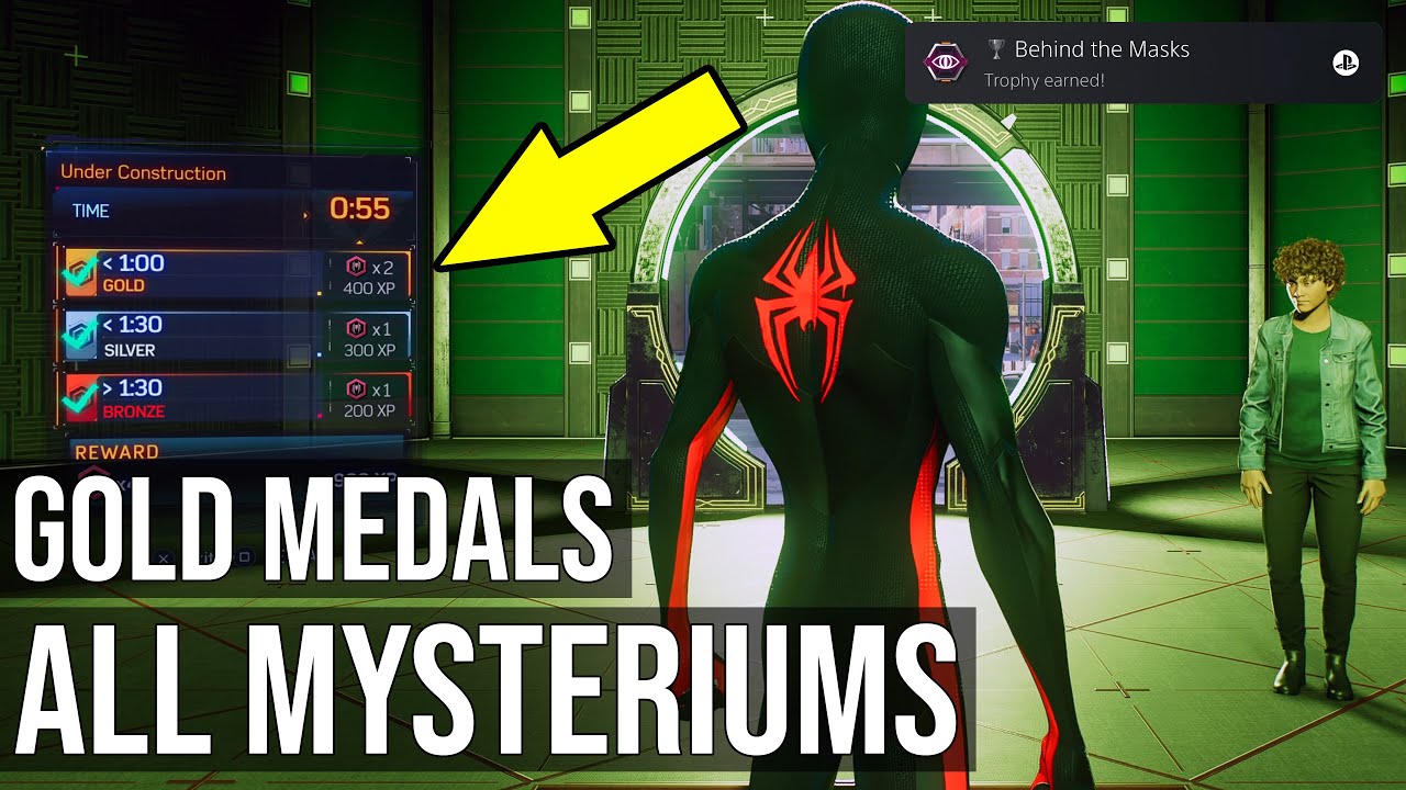 Behind The Masks Trophy (All Mysteriums Locations and Gold Medals ...