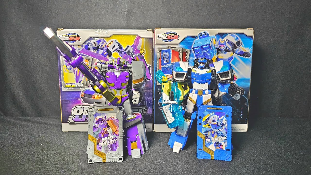 [Review] Metal Cardbot - Blue Cop & Wild Guardy - YouTube