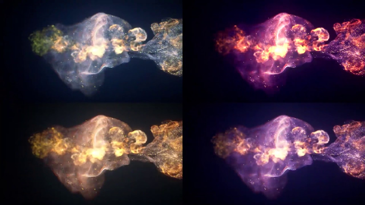 Elegant Soft Particles Logo Reveal - YouTube