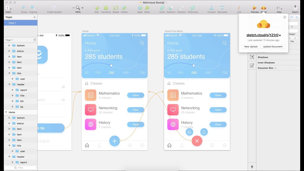 [UI Prototyping] First Impression on Sketch App 49 - YouTube
