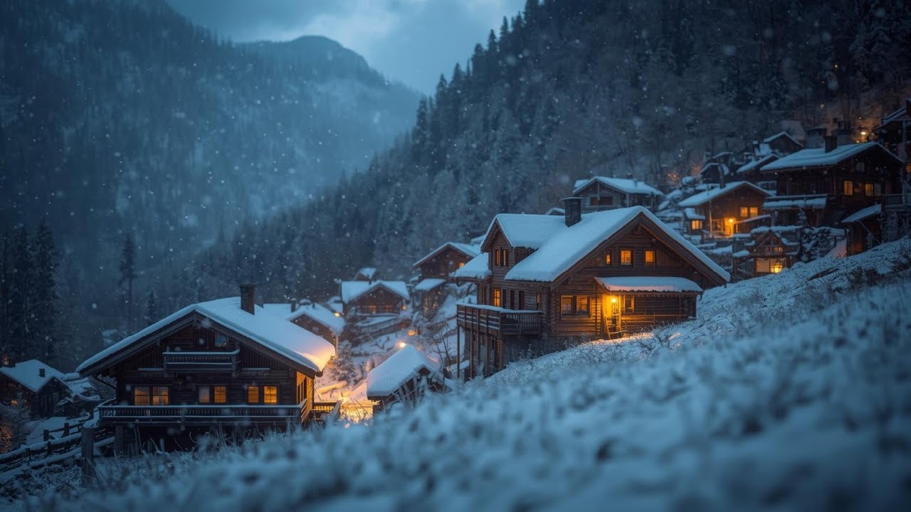 Quiet Winter Glow | Peaceful Christmas Instrumental for Snowy Evenings ...