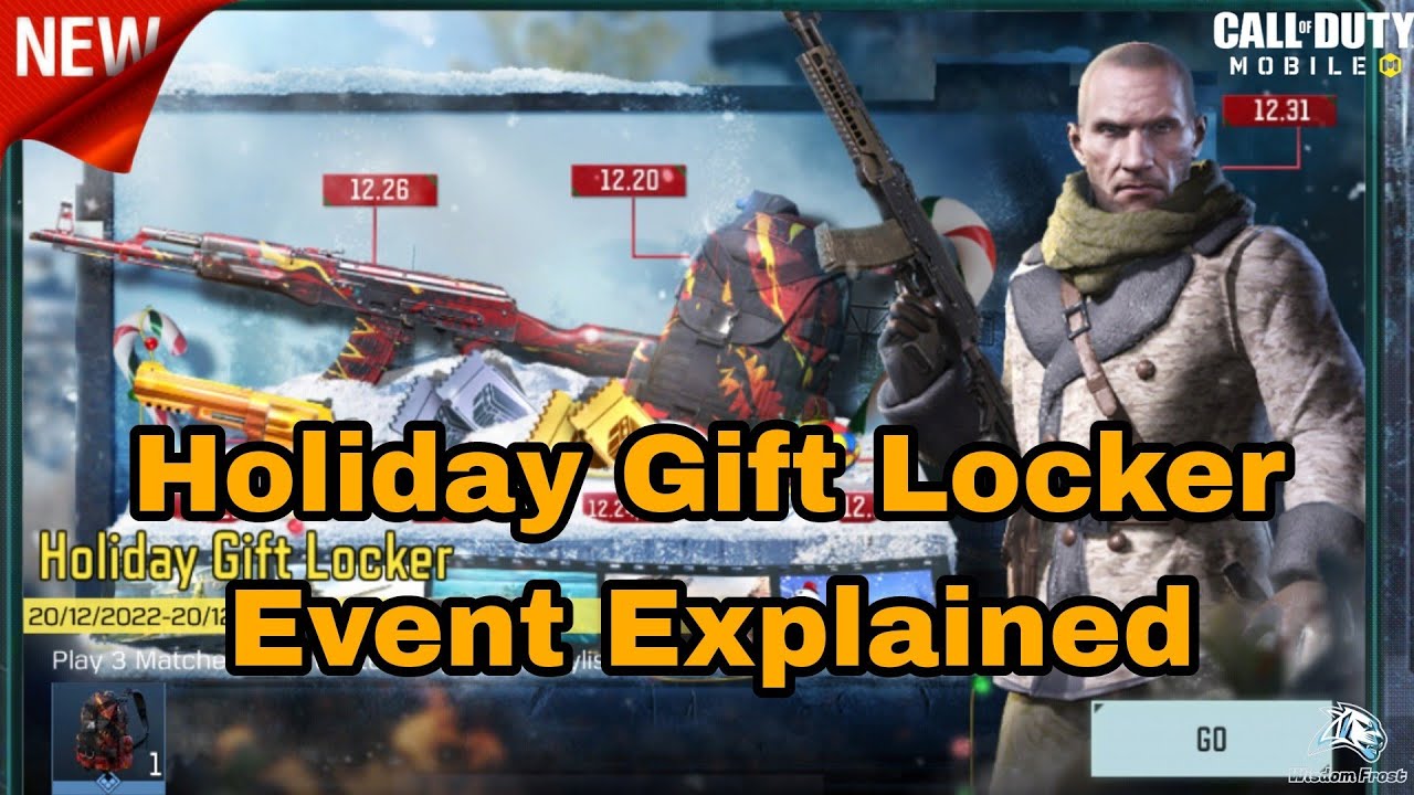 Holiday Gift Locker Event Explained | How to Get All Rewards in Cod ...