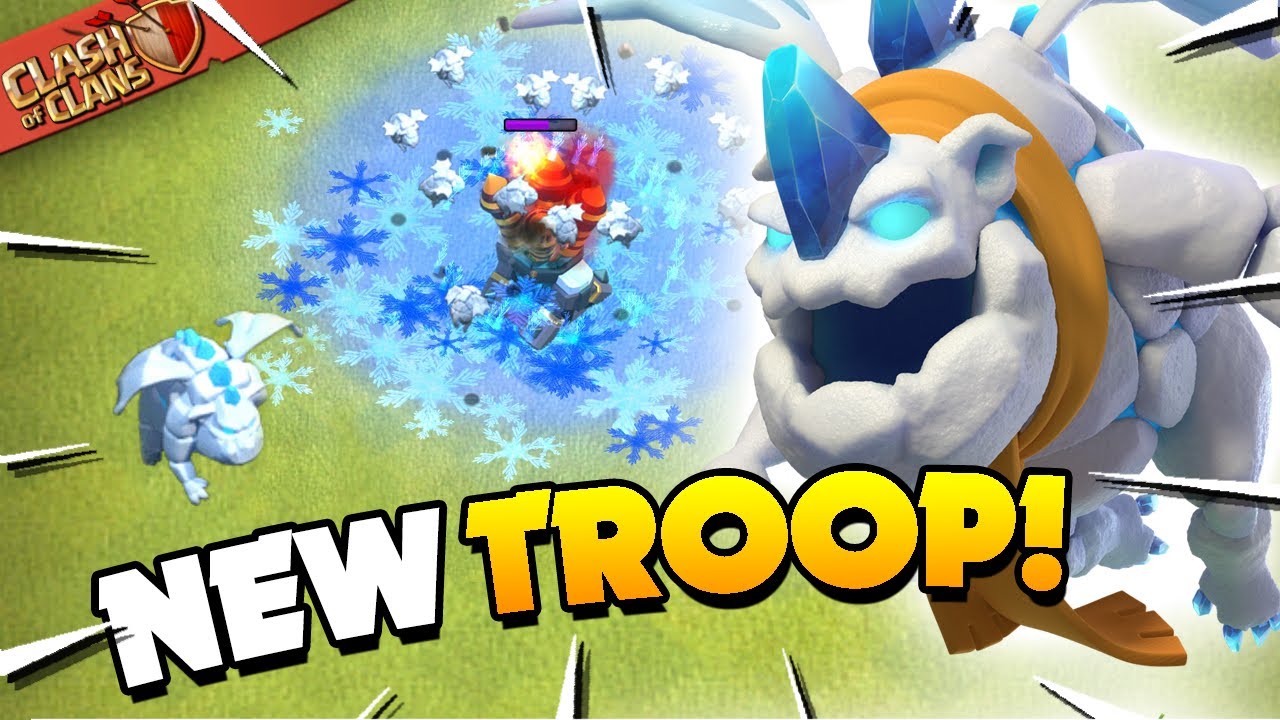 Ice Hound Explained! New Super Troop in Clash of Clans! - YouTube