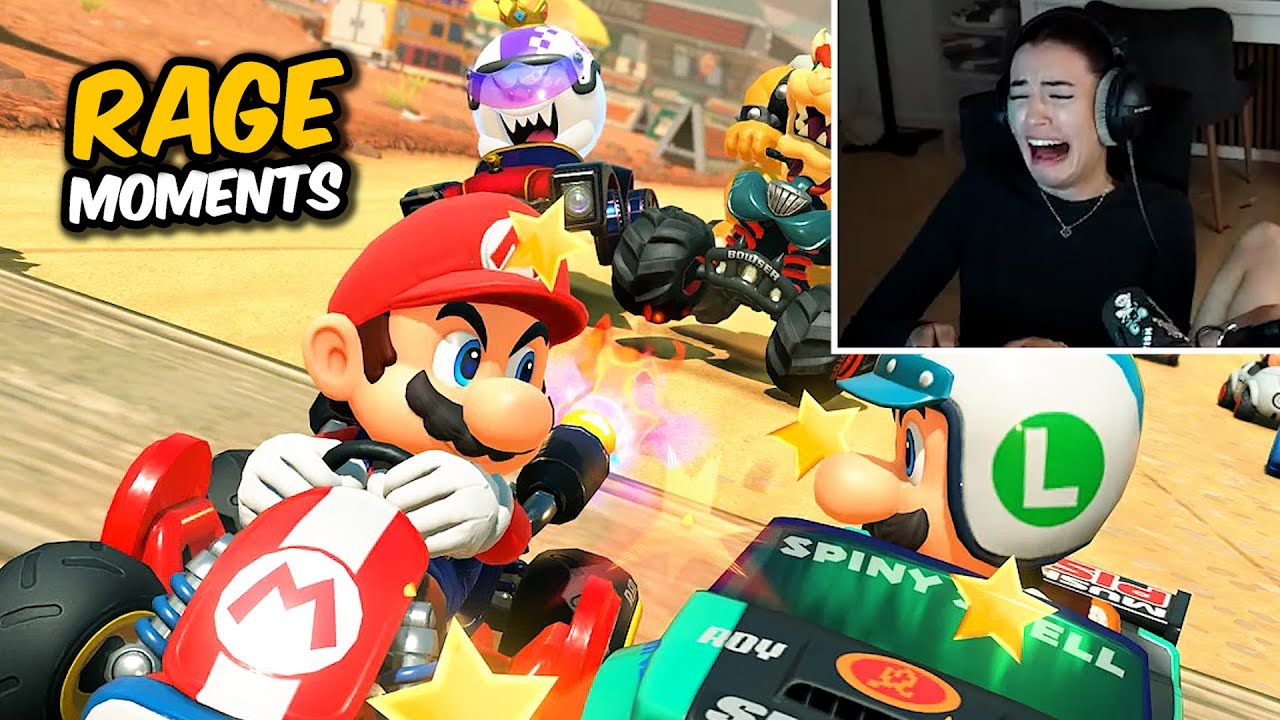 Nora Gets Bullied in Mario Kart - YouTube