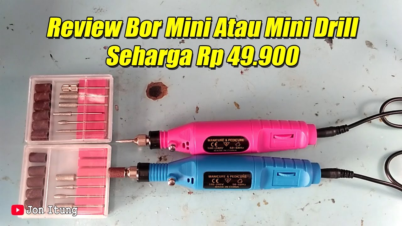 Review Bor Mini Atau Mini Drill Seharga Rp 49.900 - YouTube