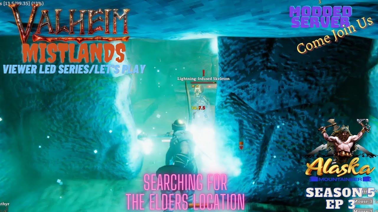 Valheim Mistlands - Season 5 Ep 3 Searching for The Elder's Location ...