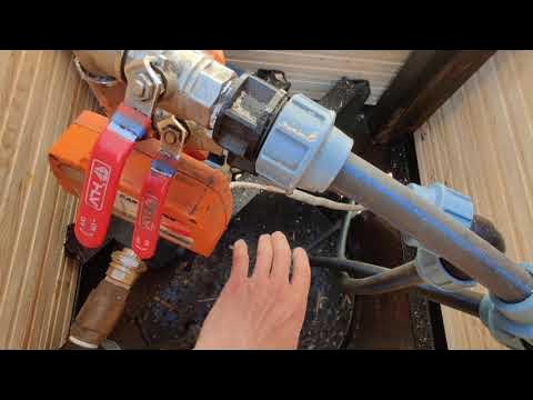 Будка или ящик для установки насоса в скважину! - YouTube
