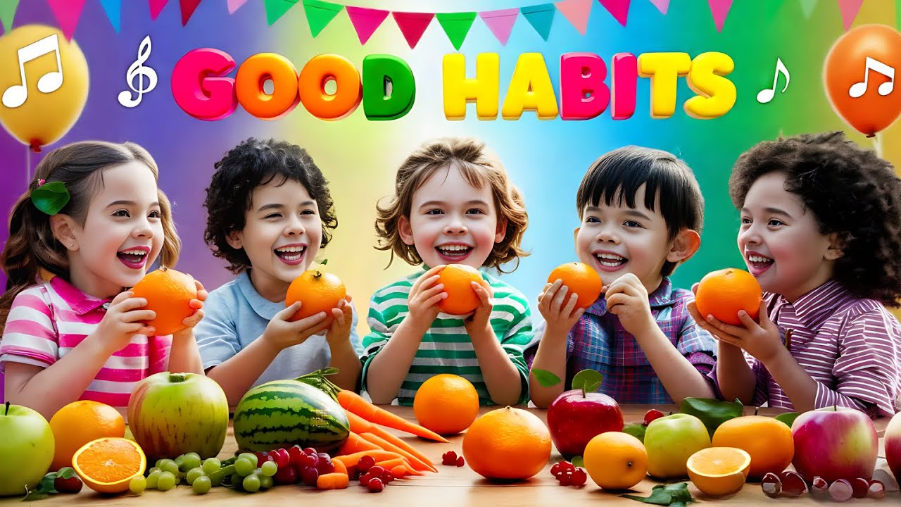 Good Habits Song | Kids Cartoon Bonanza | Nursery Rhymes - YouTube