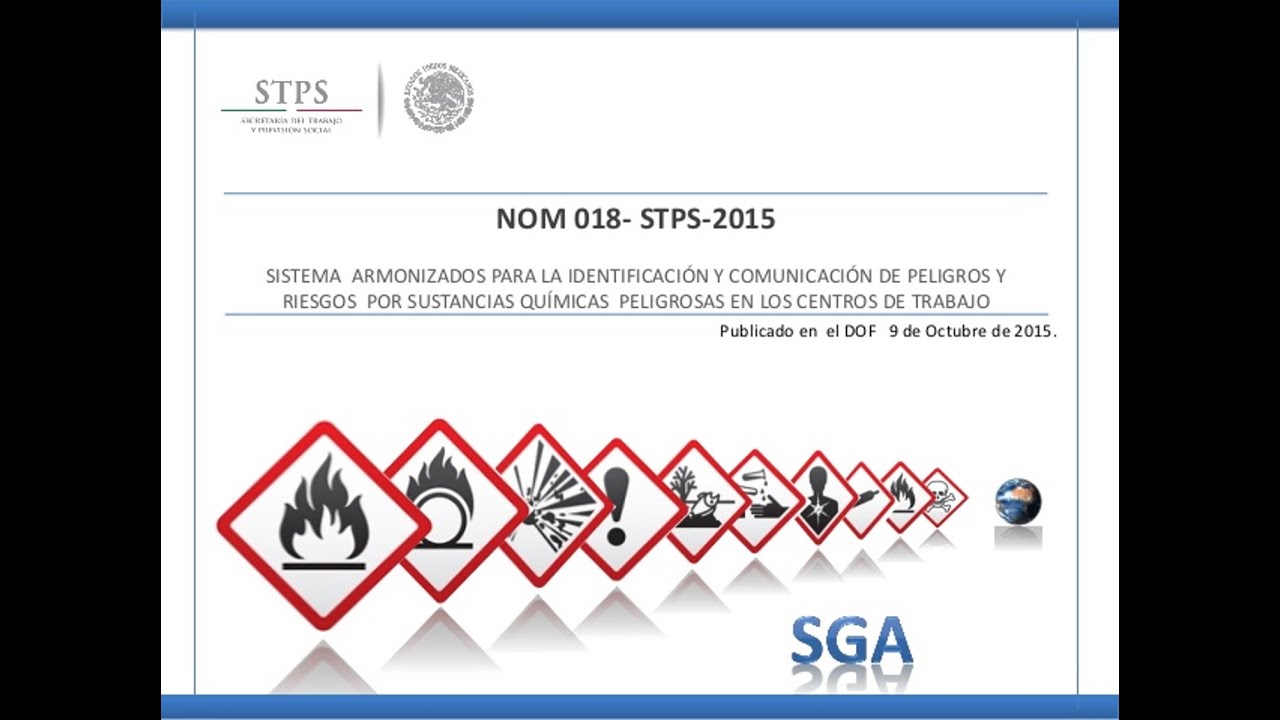 Conociendo la NOM 018 STPS 2015 - OPI - YouTube