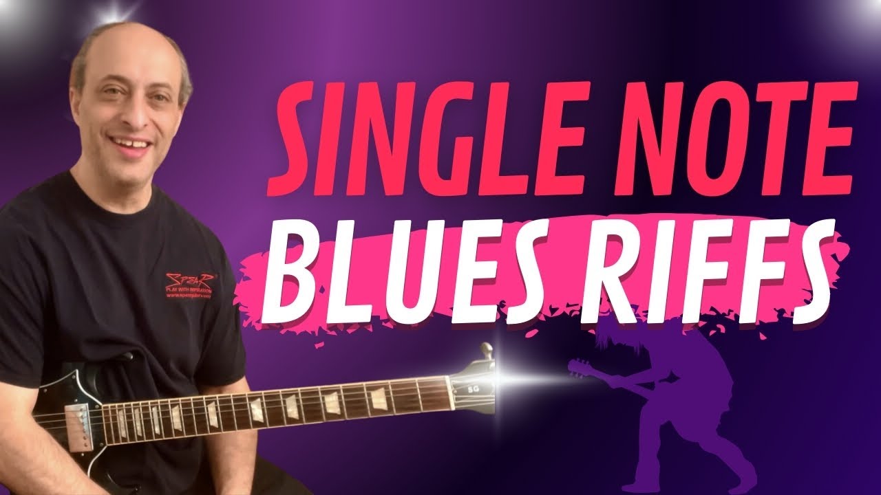 Single Note Blues Riffs (EASY Blues Guitar Lesson) - YouTube