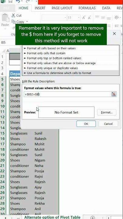 Excel Easy Tip🔥Filter Data with the use of Conditional Formatting In Excel #short #viral # ...
