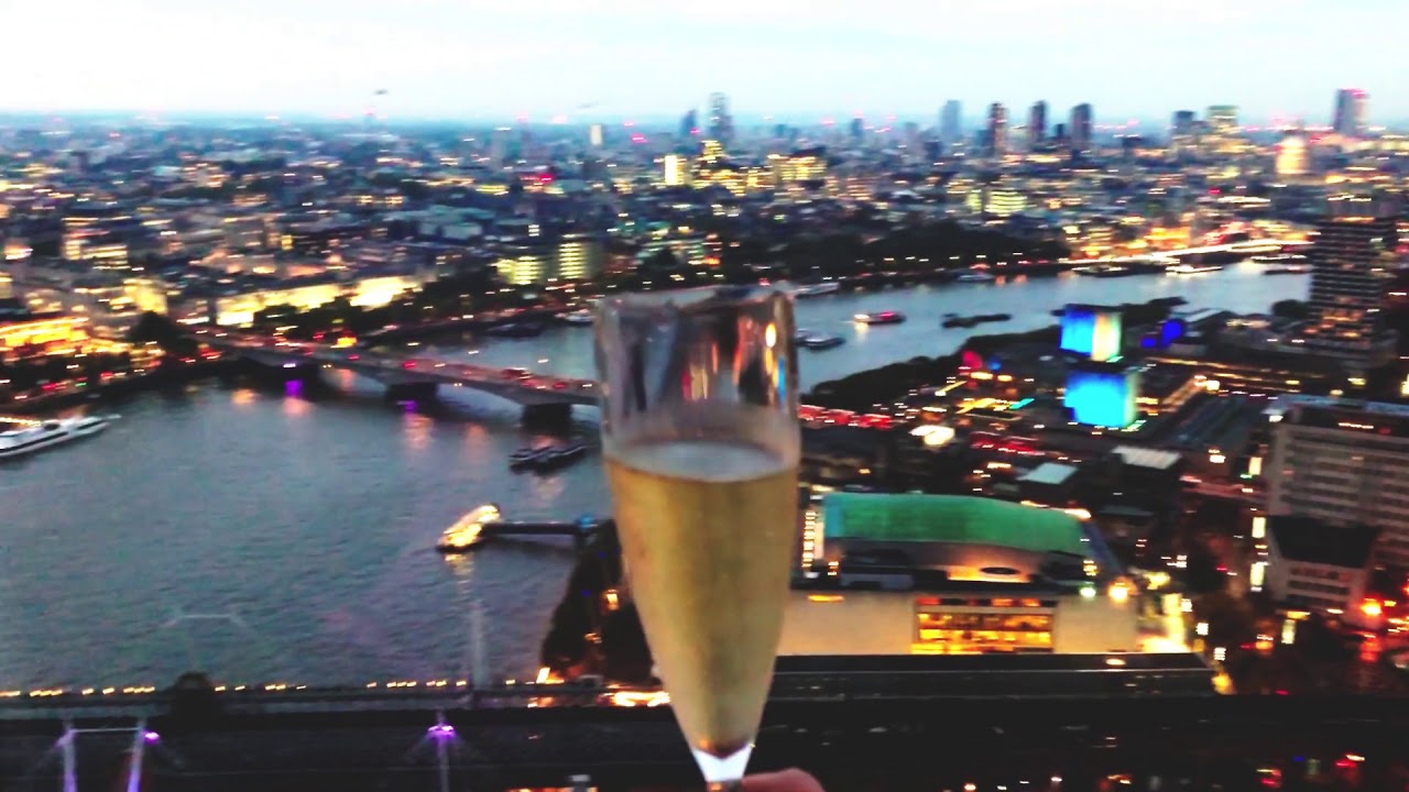 Champagne Flight at London Eye - YouTube