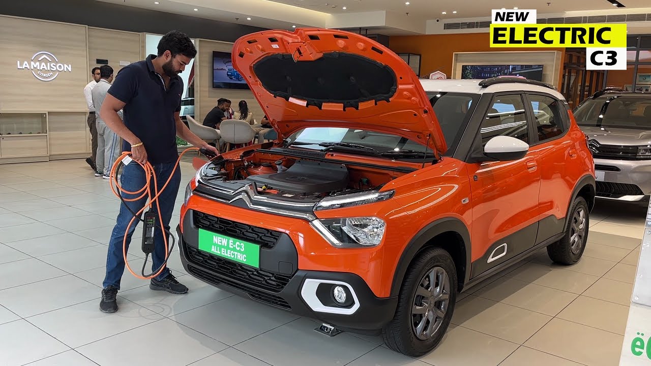 All New Citroen ë-C3 *ELECTRIC HATCHBACK* ₹ 12.43 Lakh | Budget EV ...