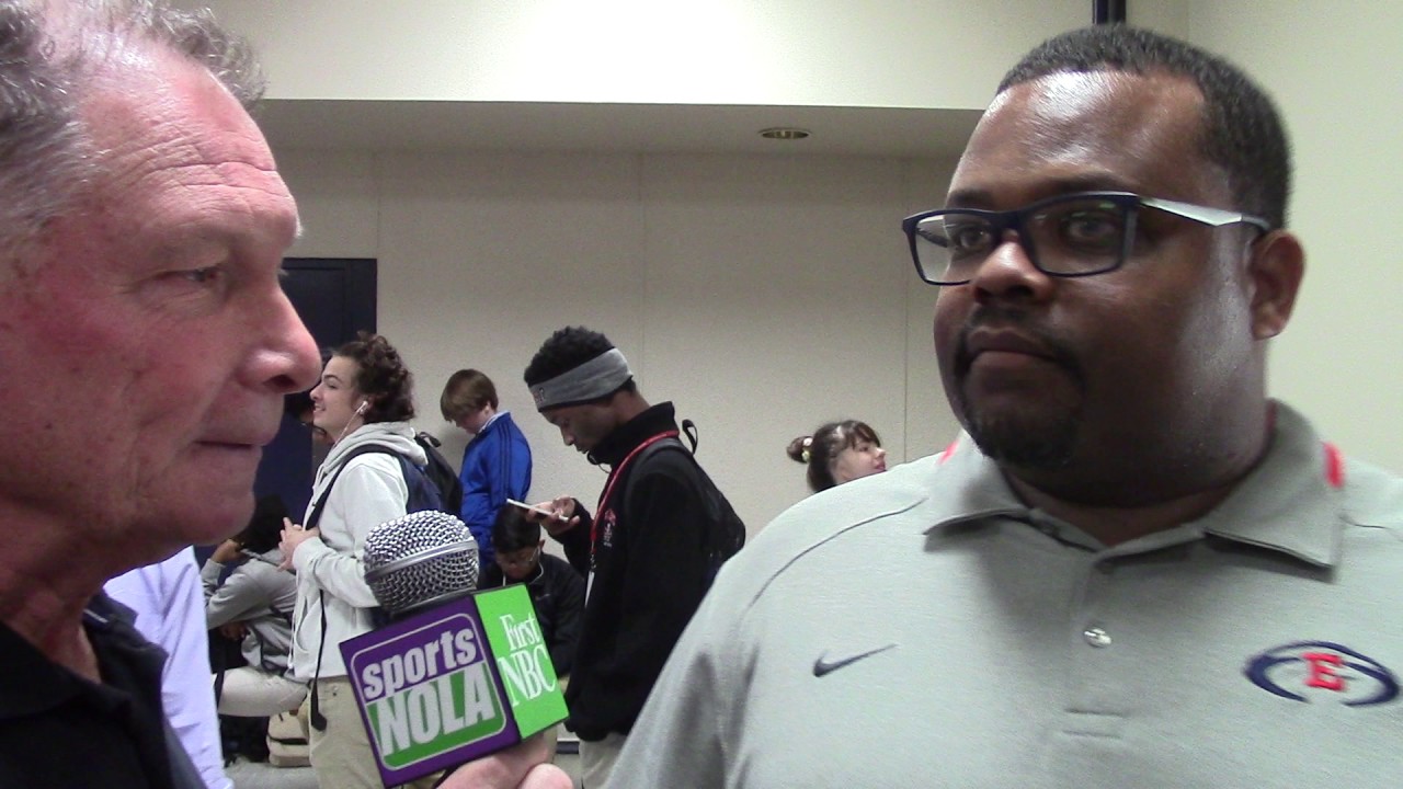 John Ehret football coach Corey Lambert speaks on National Signing Day ...