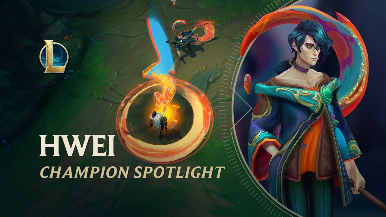 Hwei Champion Spotlight | Gameplay - League of Legends - YouTube