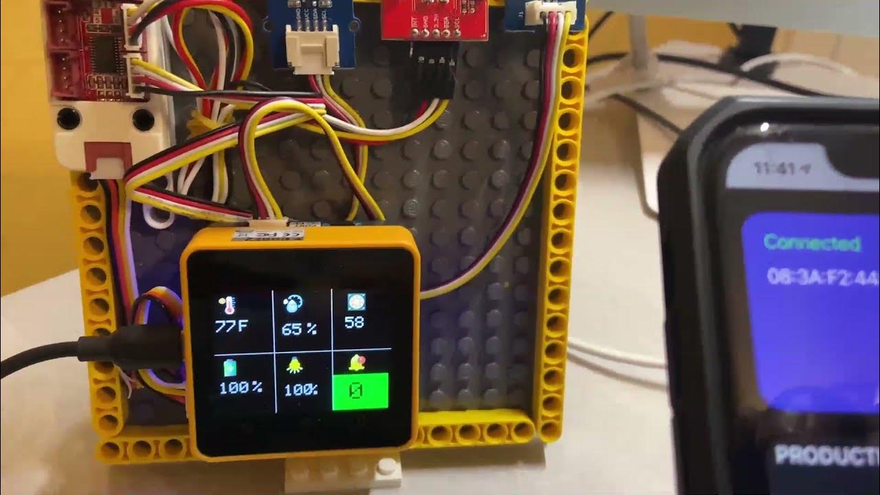 Buddy - A personal home office assistance using M5Stack Core 2 and AWS - YouTube