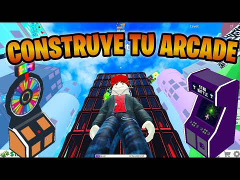CONSTRUYE TU ARCADE EN ROBLOX/ARCADE EMPIRE ROBLOX noob to pro - YouTube