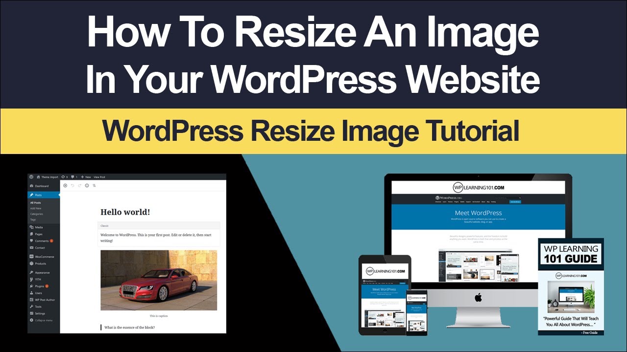 How Do I Resize An Image In WordPress Step By Step Tutorial YouTube How Do I Resize An Image In WordPress Step By Step Tutorial YouTube