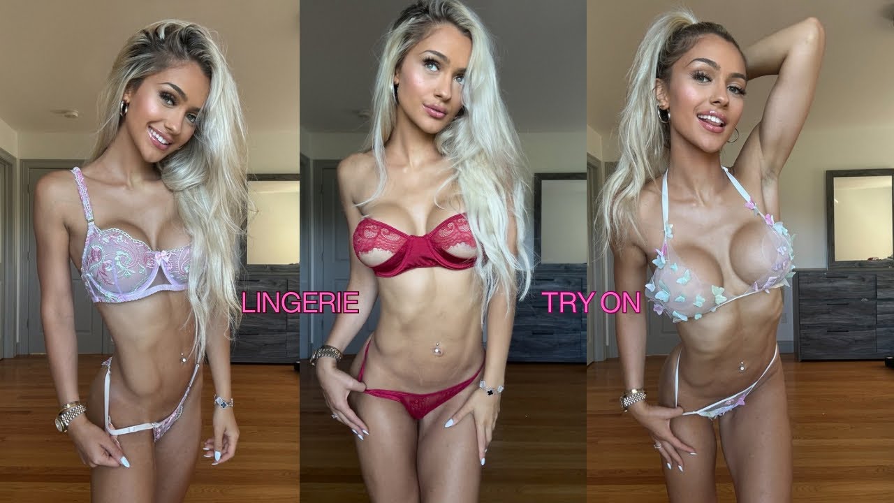Sexy Lingerie Try-On Haul | Must-See New Arrivals! - YouTube