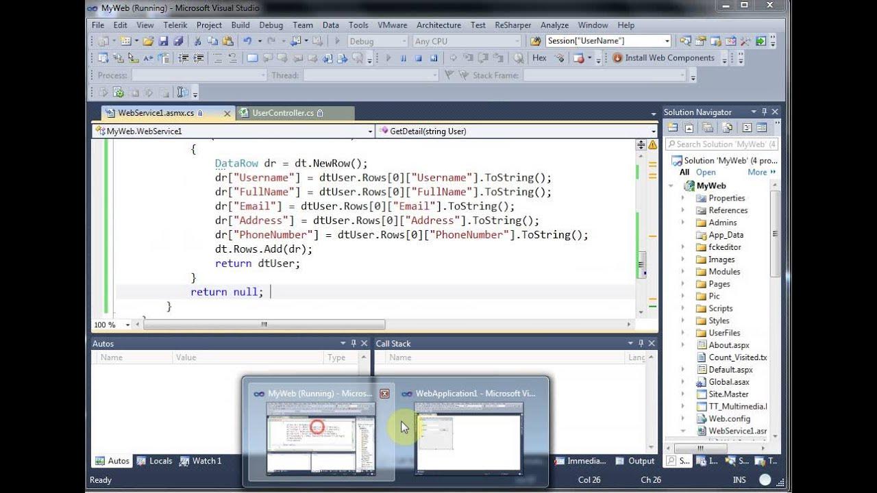 Webservice - YouTube