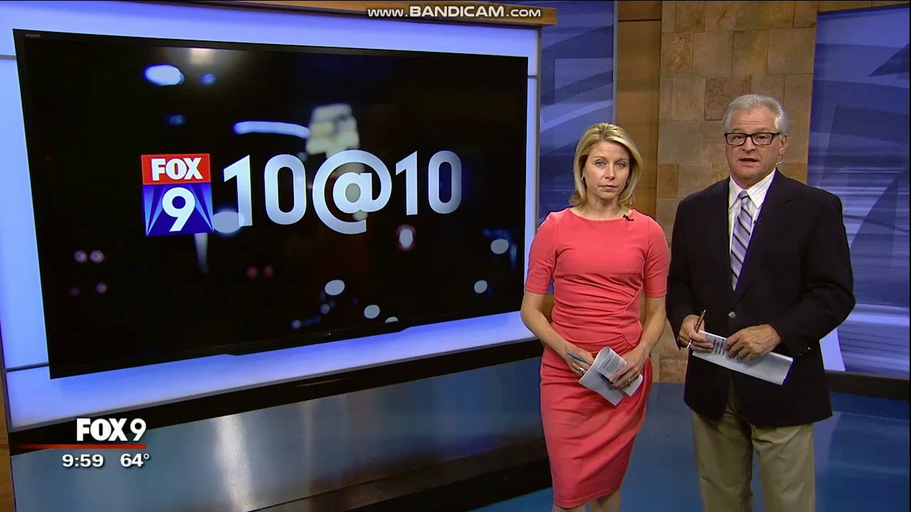 KMSP Fox 9 News "10 at 10pm" Sunday open September 9, 2018 - YouTube