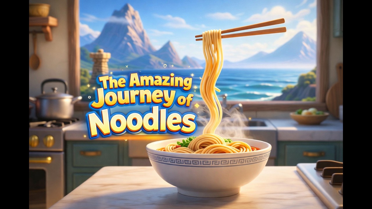 The Amazing Journey of Noodles - YouTube