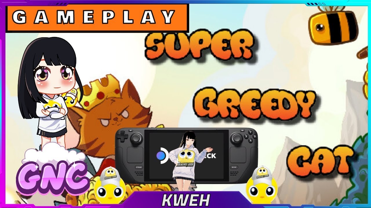 Super Greedy Cat | GAMEPLAY | PC/STEAM DECK | IGC Showcase - YouTube
