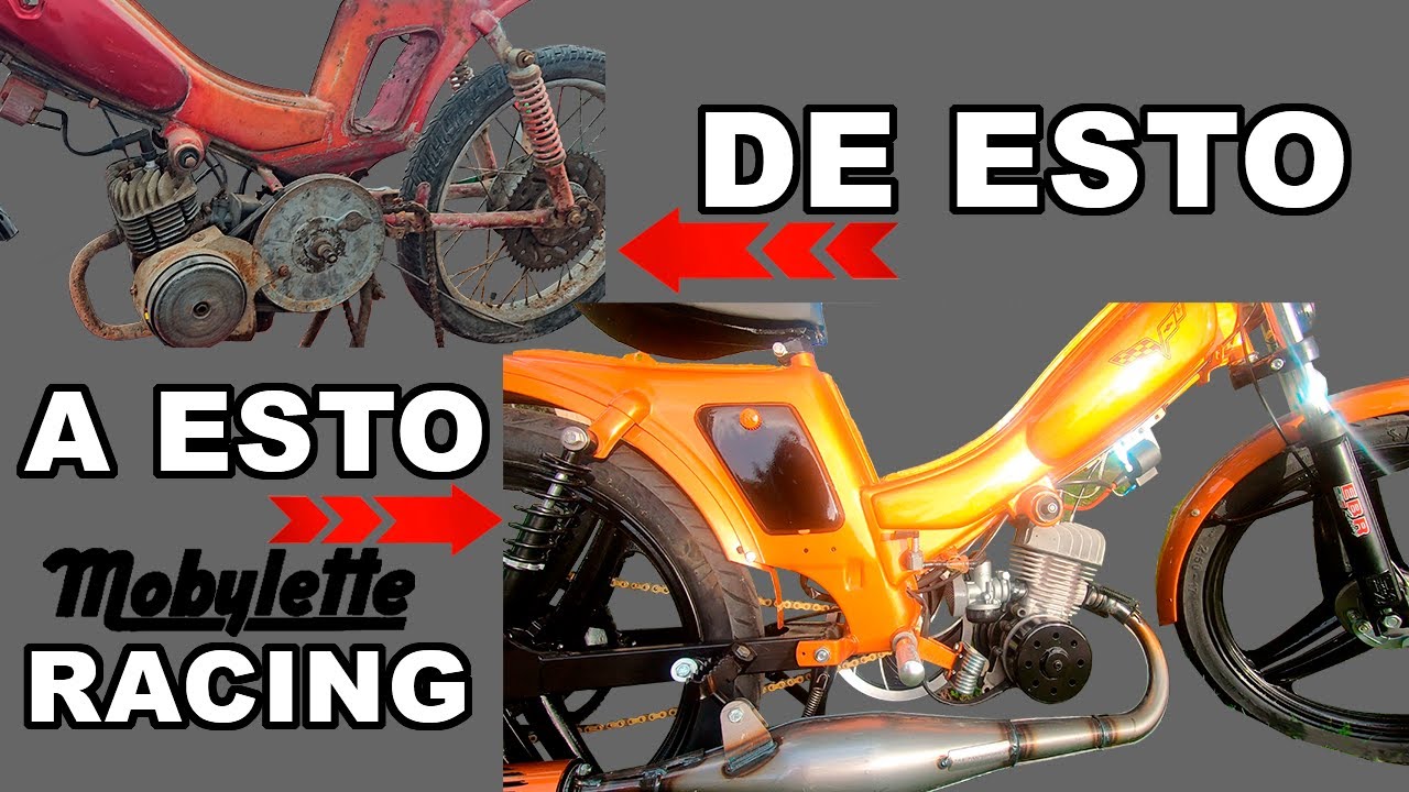 De Rural 90 a Mobylette Racing - YouTube