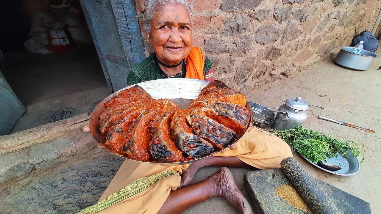 Amazing fishing and cooking, cooking Big Fish making mouth watering ...