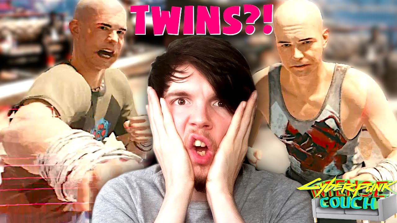 "TWINS" Share GIRLFRIEND?!! | Cyberpunk 2077 - Intense Couch - YouTube