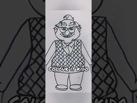 How to draw daaduji | #shorts #dadaji #daadujicartoon | To learn visit ...