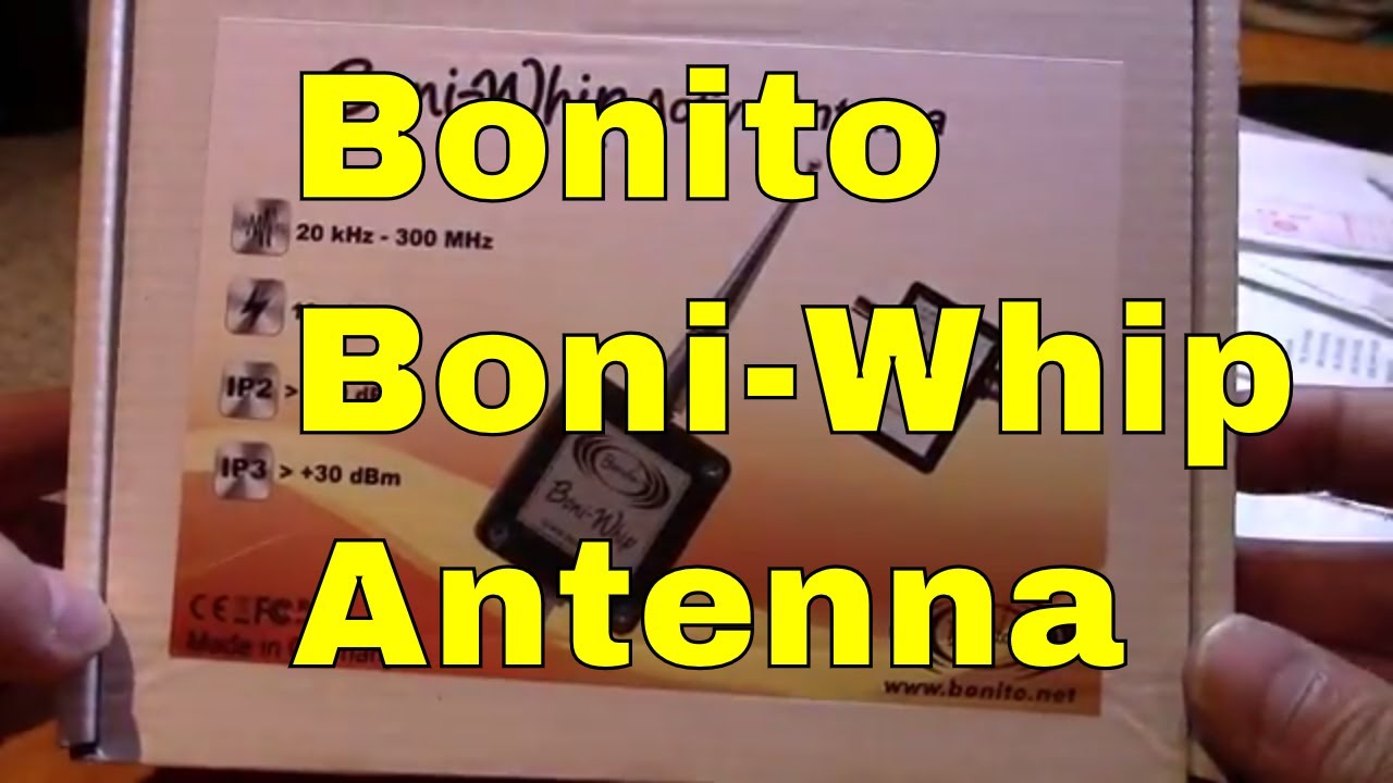 Bonito BoniWhip Antenna - unboxing - YouTube