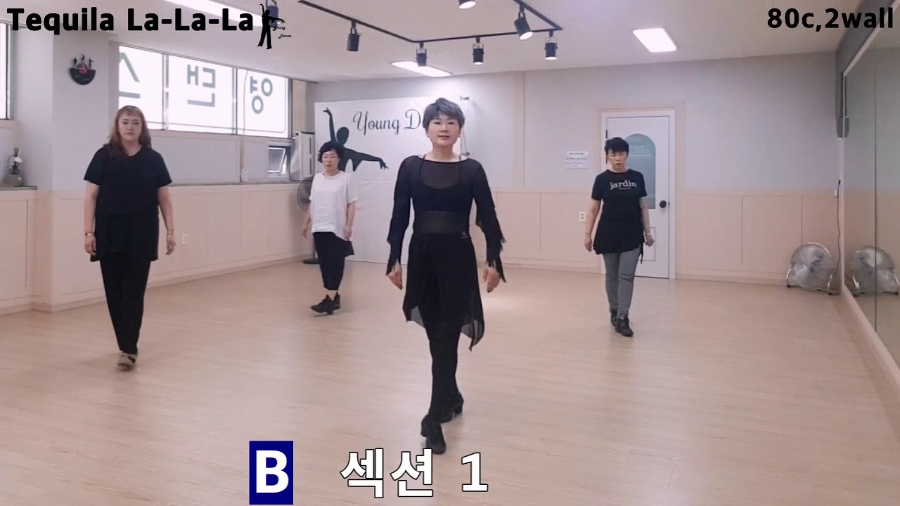 Tequila LaLaLa linedance 상급라인댄스카운팅 - YouTube