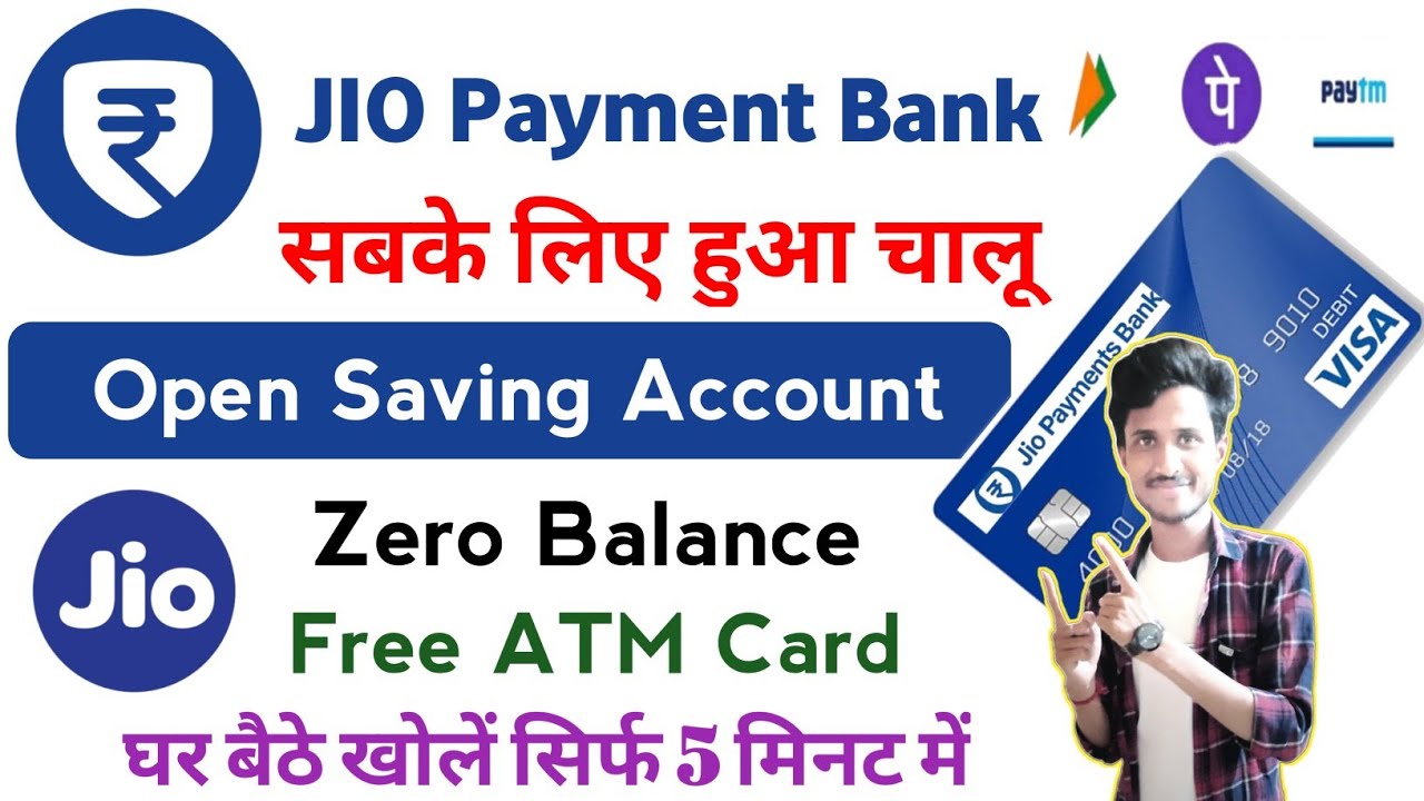 Jio Payment Bank Account Open | How to open jio payment bank zero ...