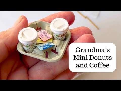 Mini Donuts & Coffee - YouTube